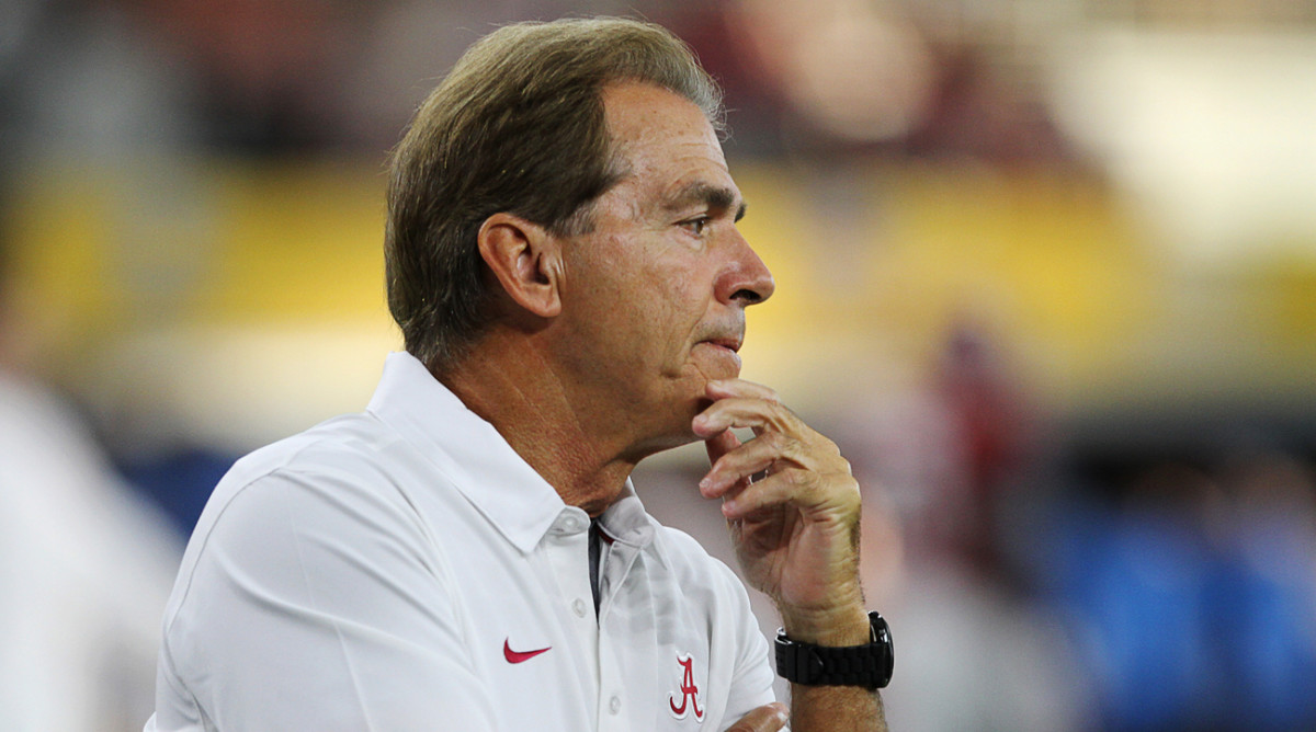 Nick Saban mad after Alabama's win over Western Kentucky - Sports ...
