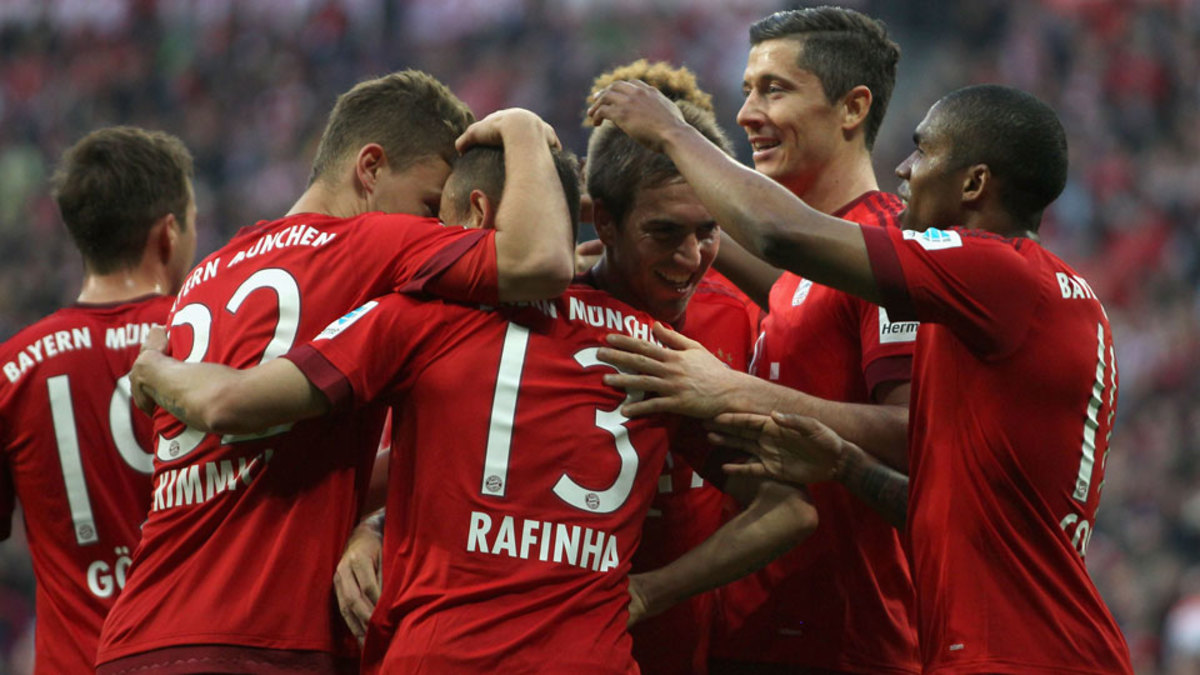 Bayern Munich wins record fourth straight Bundesliga title - Sports ...