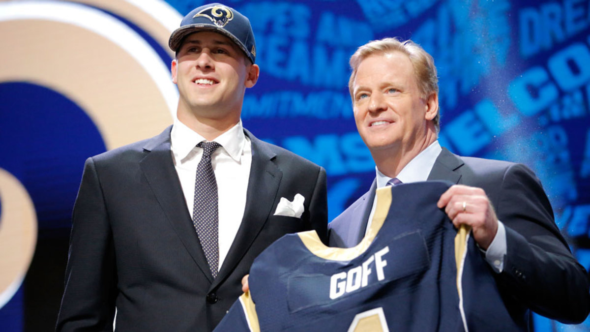 Jared Goff and No. 1 overall picks with a "J" first name - Sports ...