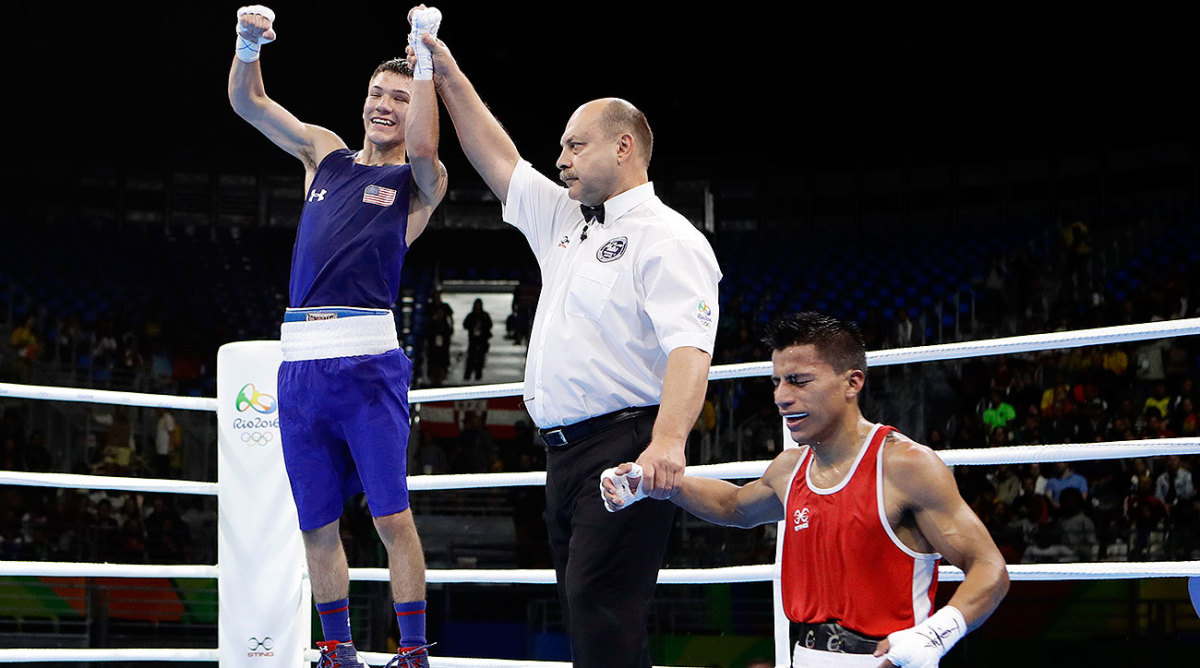 USA boxer Nico Hernandez reaches Olympic semifinals - Sports Illustrated
