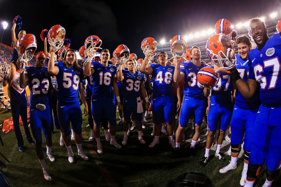 An inside look at Florida Gators football practice with go-pros ...