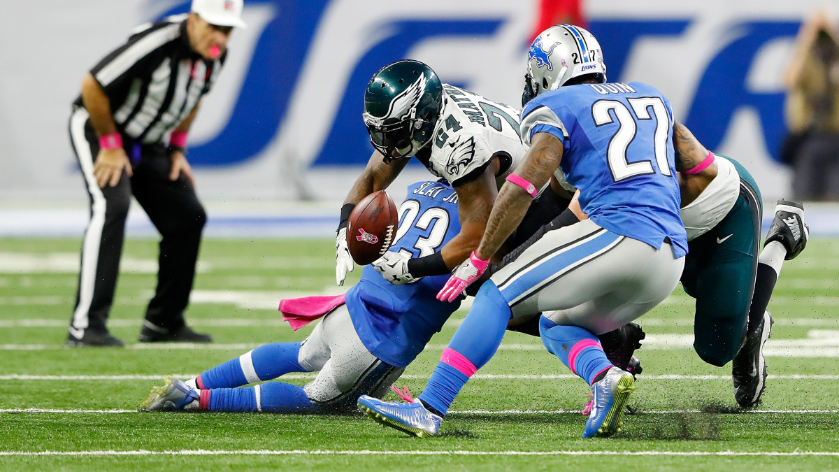 Eagles-Lions: Controversial fumble call (video) - Sports Illustrated