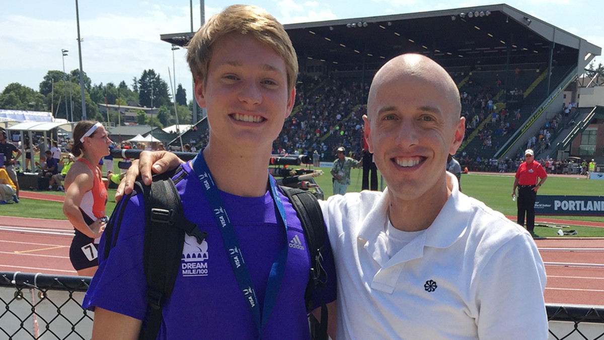 Drew Hunter breaks Alan Webb’s high school indoor mile record - Sports ...