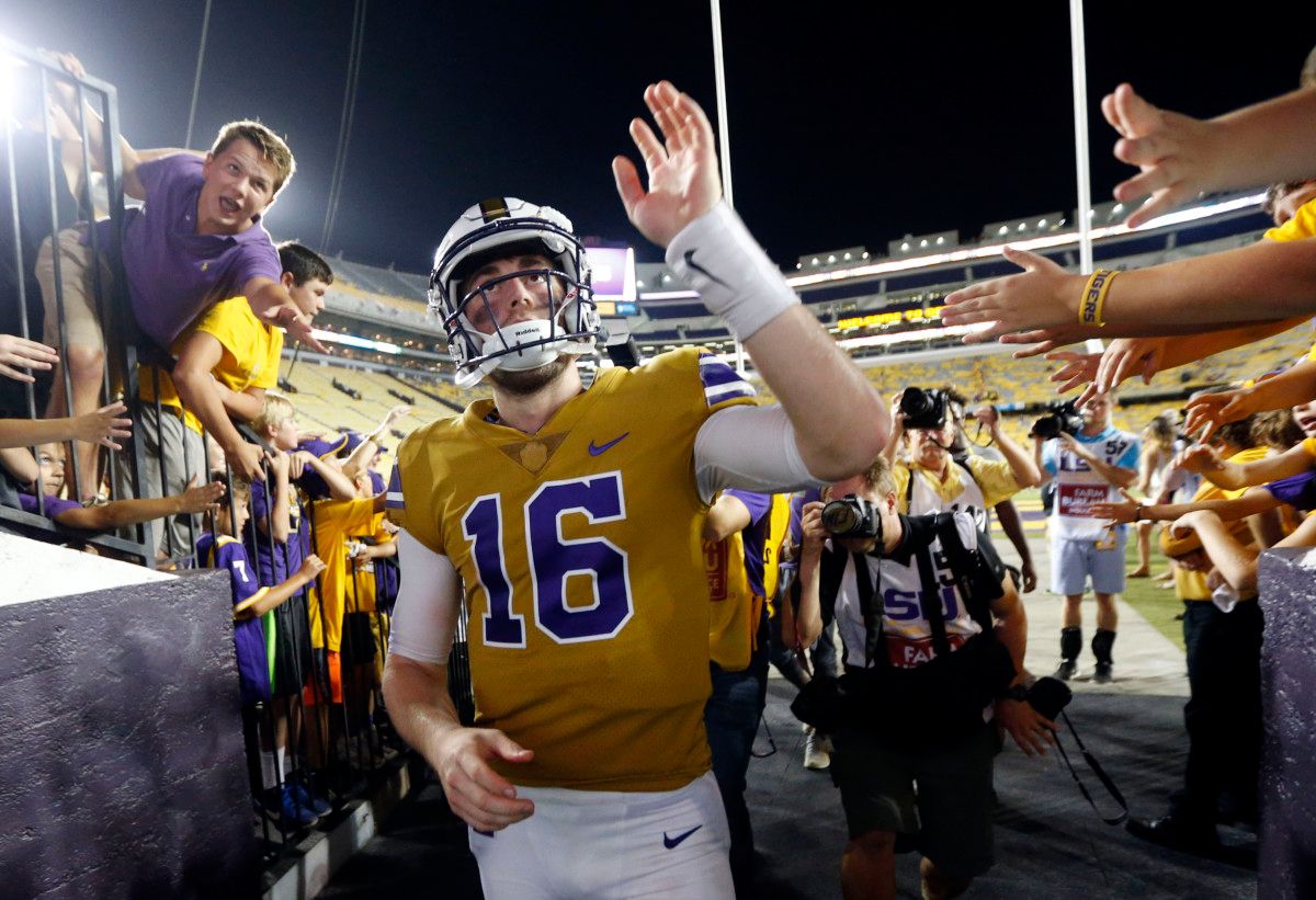 Challenges await No. 18 LSU QB, offensive line at Auburn - Sports ...