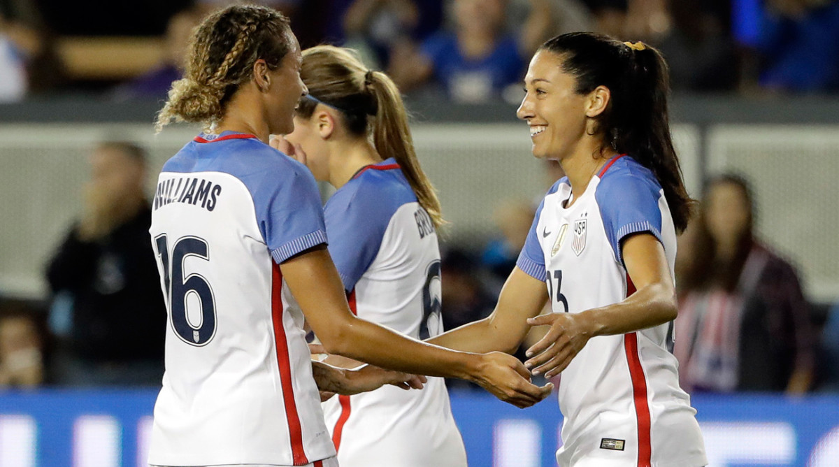 USA vs Romania: Christen Press hat trick leads USWNT (VIDEO) - Sports ...