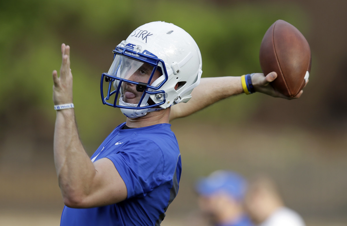 AP source: Duke QB reinjures Achilles, likely out for season - Sports ...