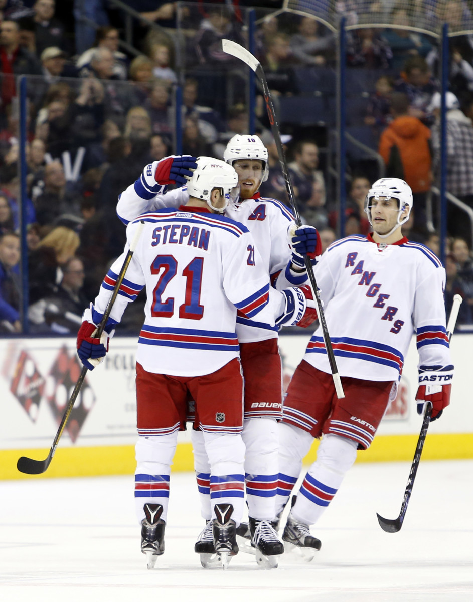 Rangers clinch playoff berth with 4-2 win over Blue Jackets - Sports Illustrated