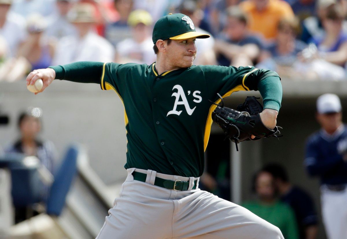 A's right-hander Jarrod Parker injures his elbow yet again - Sports ...