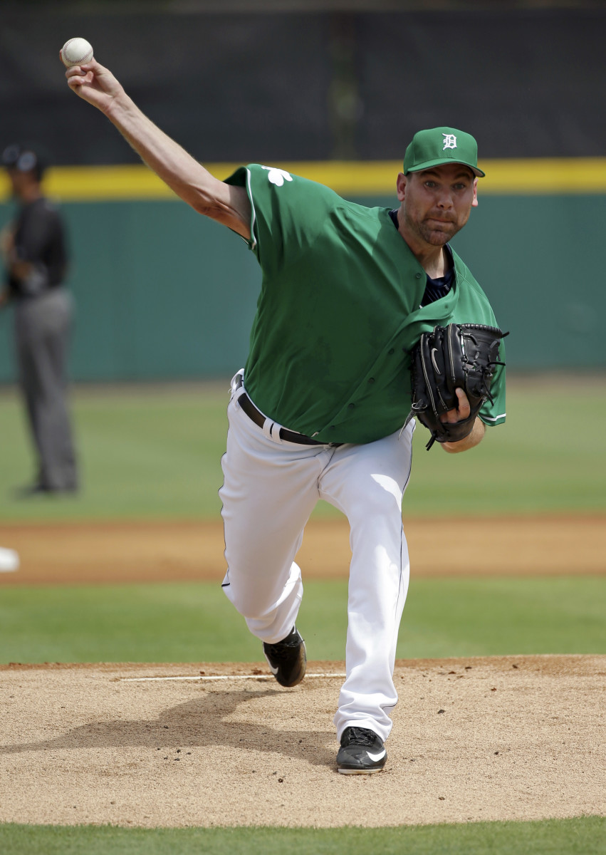 Pelfrey goes 5 scoreless innings as Tigers beat Cards 5-4 - Sports ...