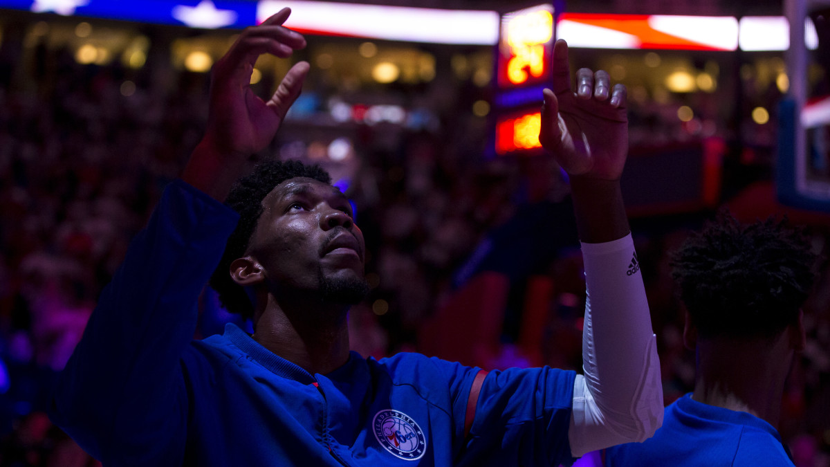 Sixers call Joel Embiid ‘The Process’ in intros (video) - Sports ...