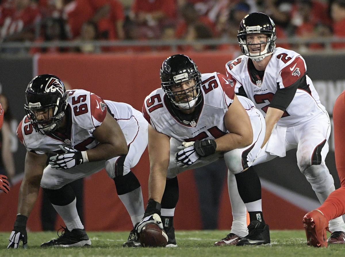 Falcons' investment in center Alex Mack paying big dividends - Sports ...