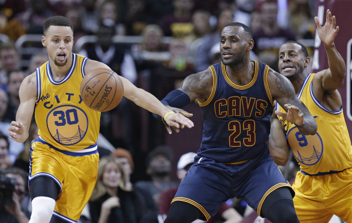 LeBron James watches Stephen Curry steal the ball, his soul - Sports Illustrated