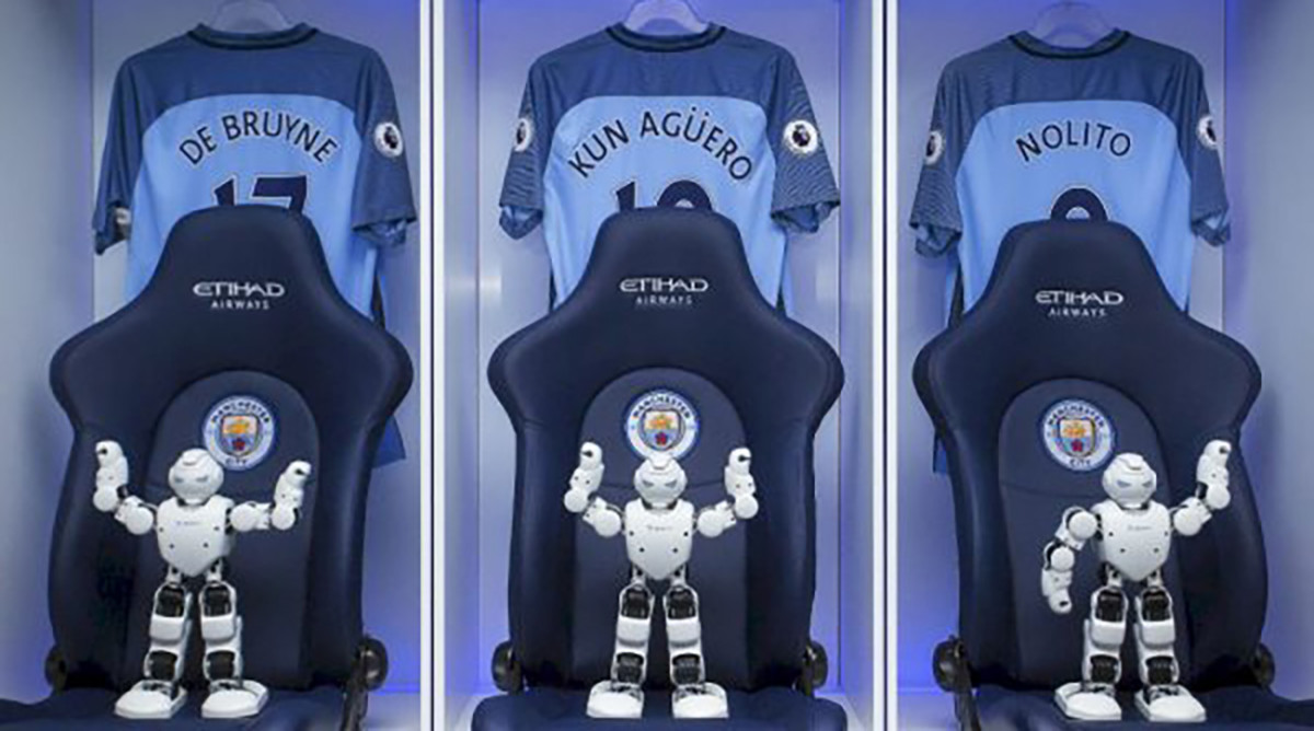 Manchester City adds humanoid robots to fan experiencens - Sports ...