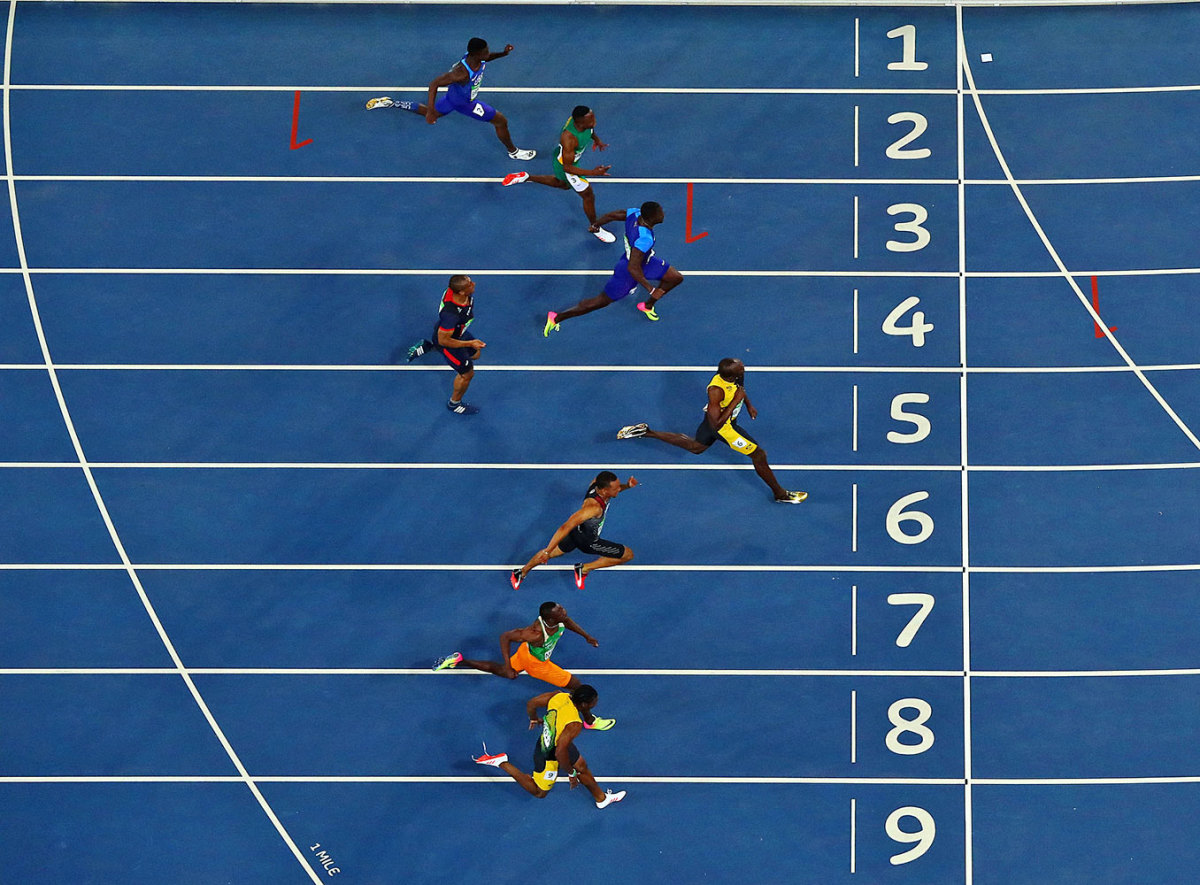 Usain Bolt's Stunning 100-Meter Final - Sports Illustrated