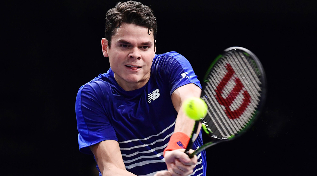 ATP Finals: Milos Raonic doubtful (torn right quad) - Sports Illustrated