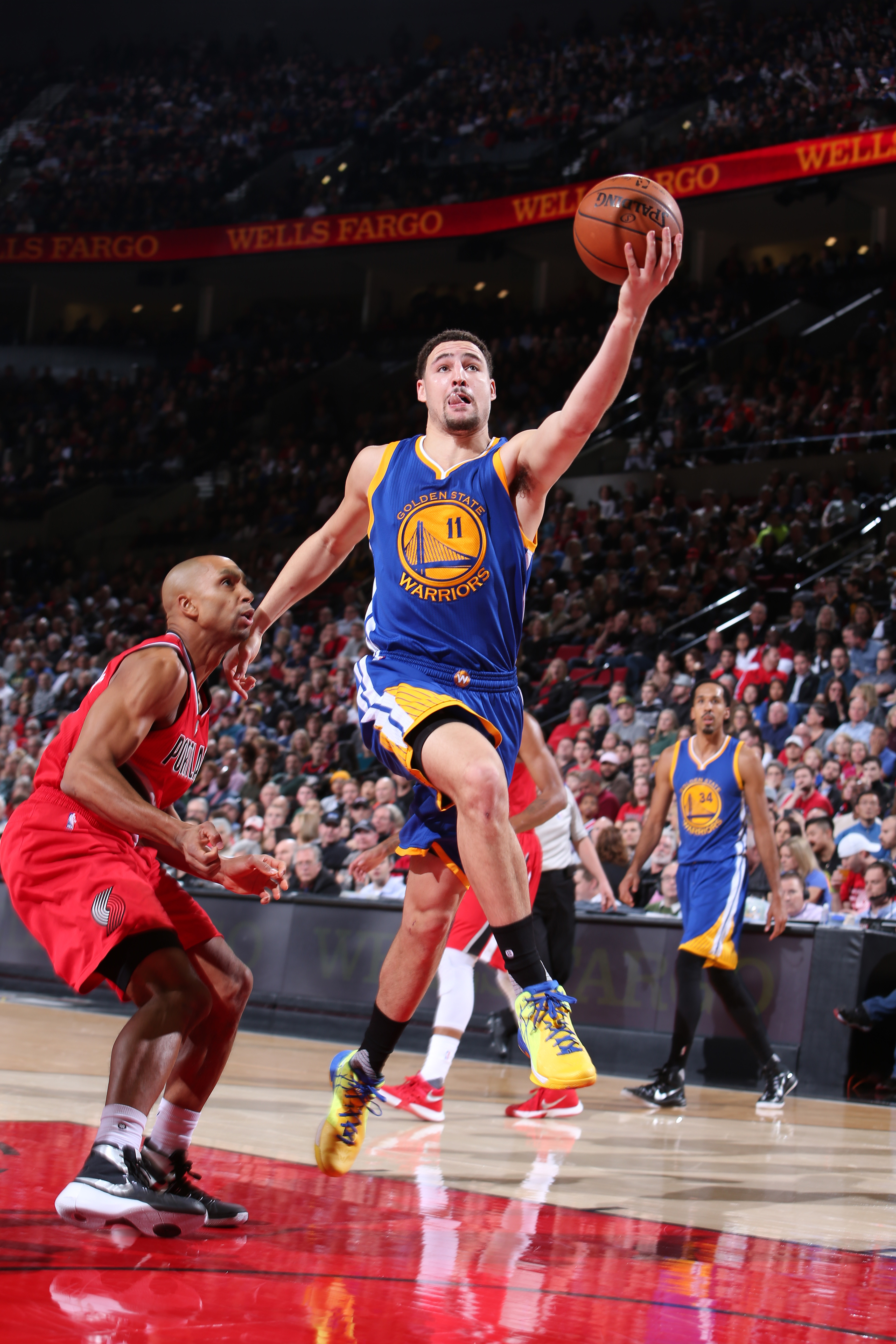 Thompson leads Warriors to 128-108 win over the Blazers - Sports ...