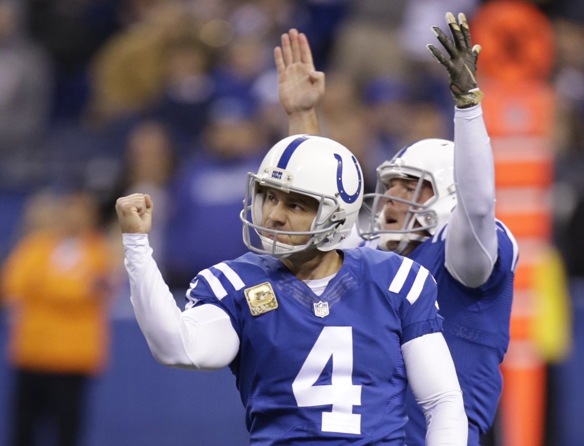 Colts re-sign NFL's oldest player, Adam Vinatieri, 43 - Sports Illustrated