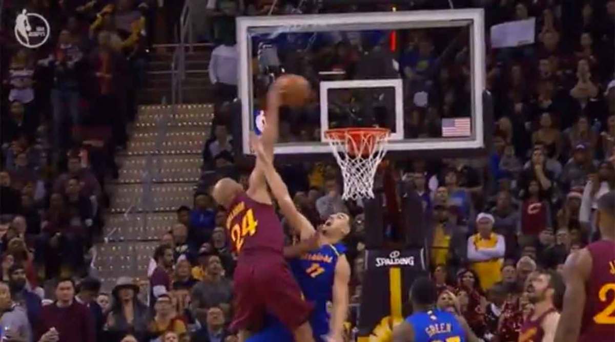 Richard Jefferson: Cavs F steals show with dunks vs Warriors - Sports ...