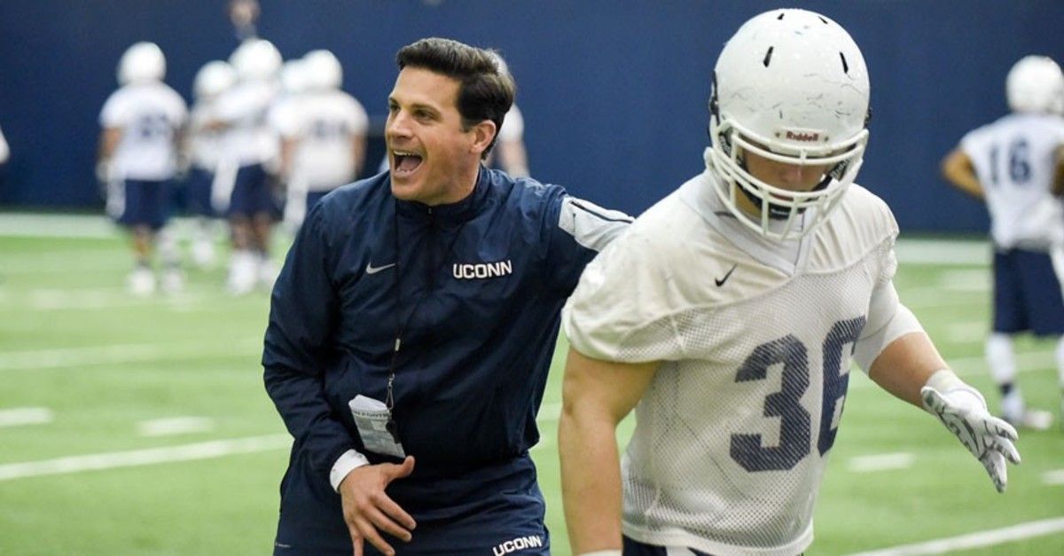 Bob Diaco discusses UConn football and JFK's Fettuccine Alfredo ...