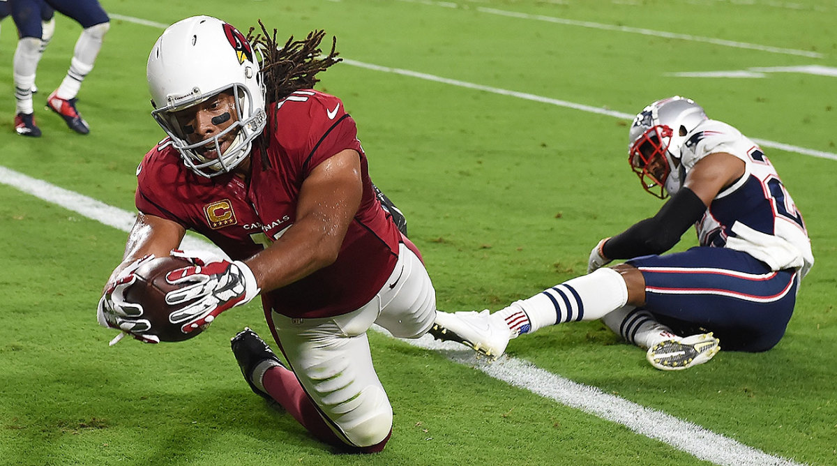 Larry Fitzgerald makes diving catch for 100 touchdowns - Sports Illustrated