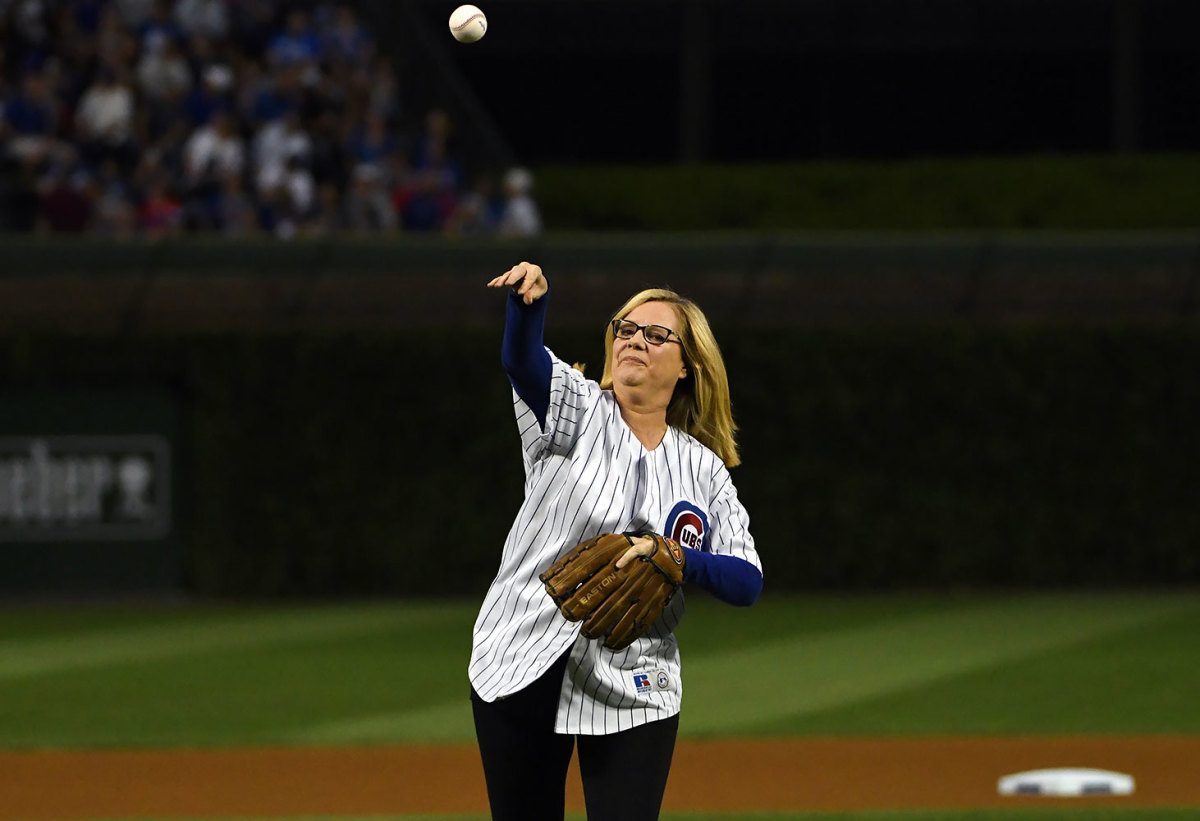 Celebrity First Pitches in 2016 - Sports Illustrated