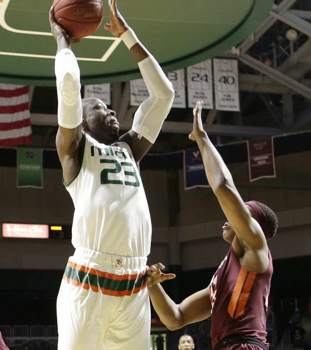 No. 11 Miami rallies past cold Virginia Tech, 65-49 - Sports Illustrated