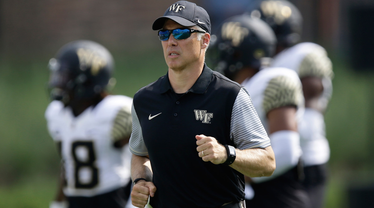 Wake Forest's Dave Clawson: Focus on team, not Wakey Leaks - Sports ...