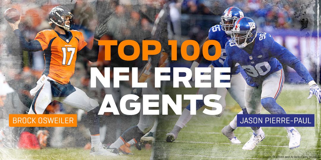 NFL free agency 2016: The league's top 100 players on the market ...