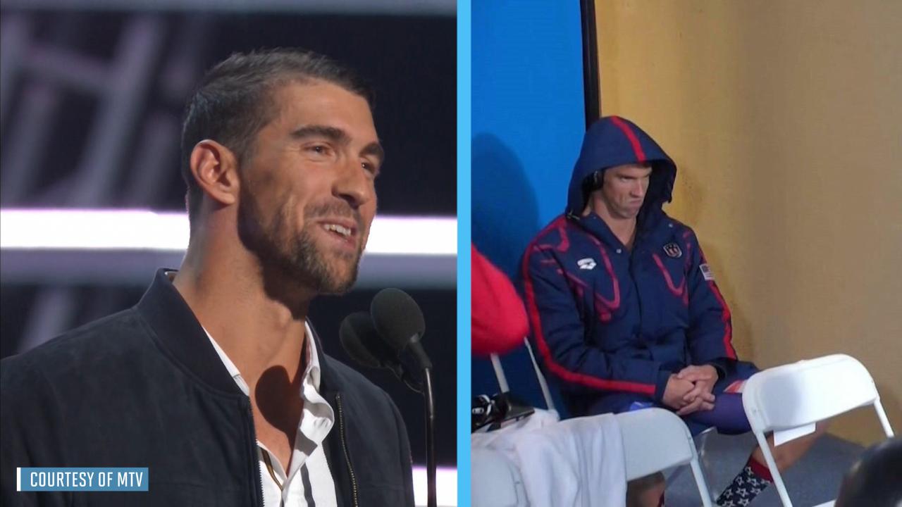 Michael Phelps says Future inspired his meme face - Sports Illustrated