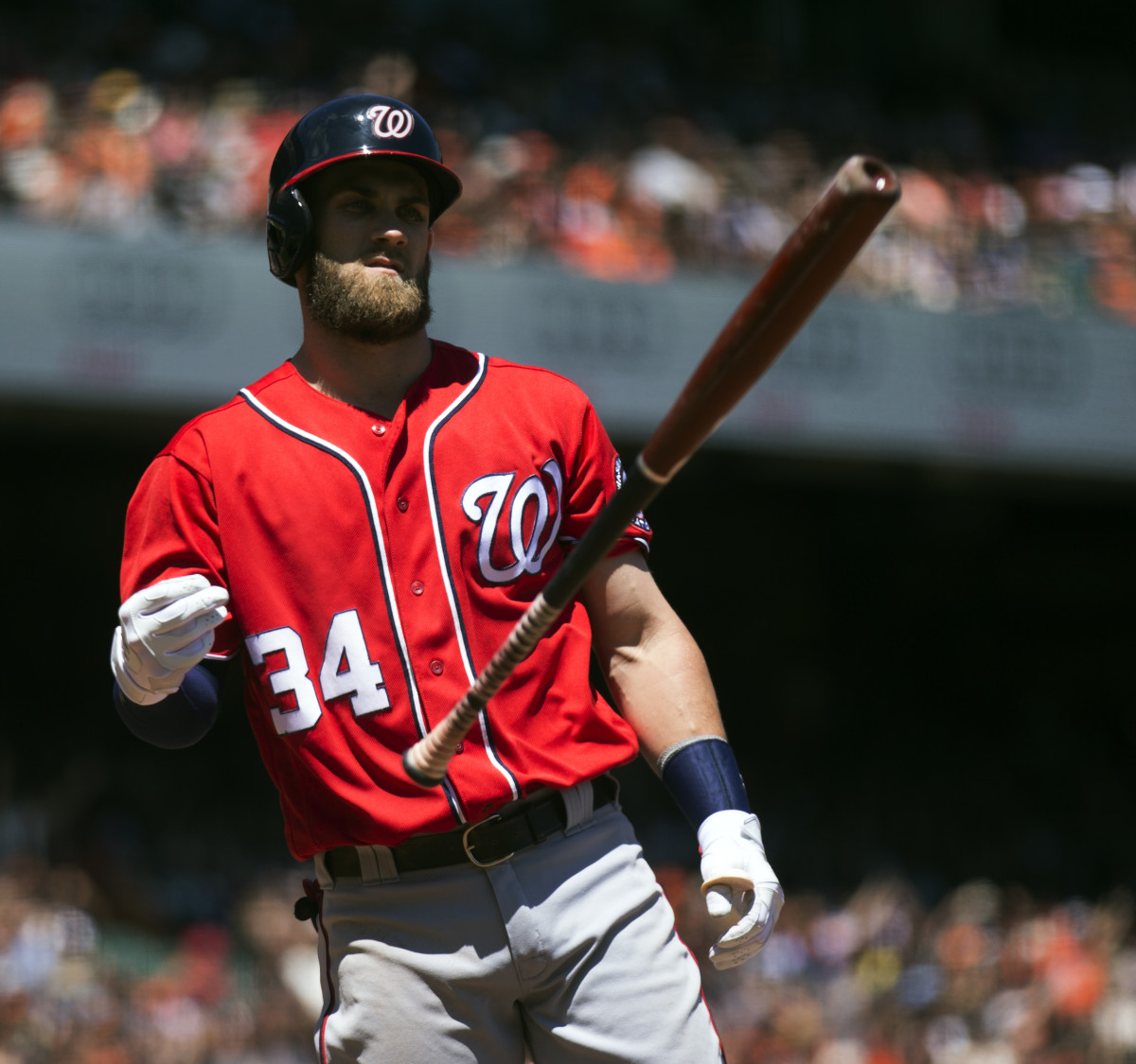 Harper scratched from Nationals' lineup with illness - Sports Illustrated