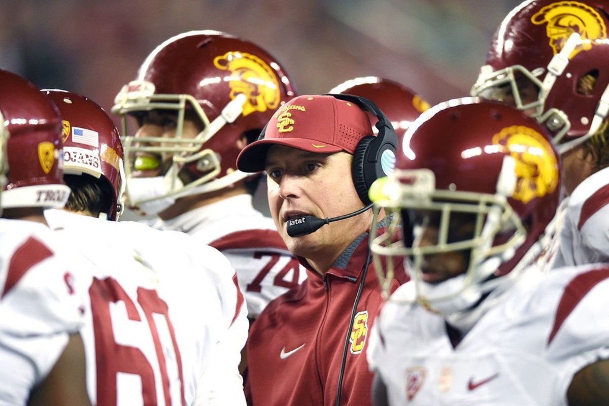 USC football: Clay Helton discusses first-year mindset - Sports Illustrated