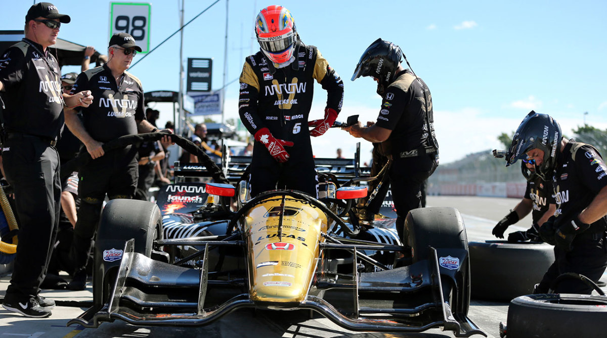 IndyCar's James Hinchcliffe on Sonoma finale, Dancing With The Stars ...