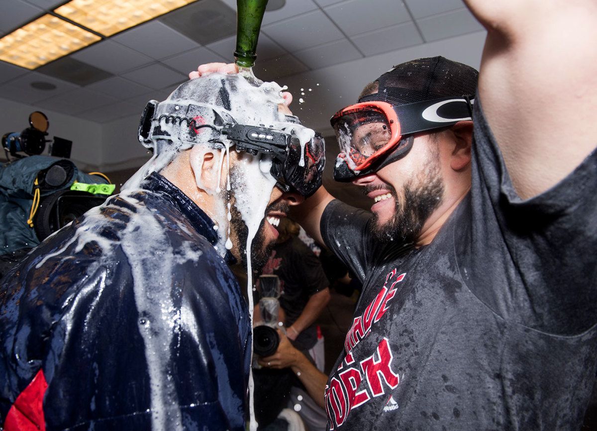 2016 MLB Postseason Clinching Celebrations - Sports Illustrated