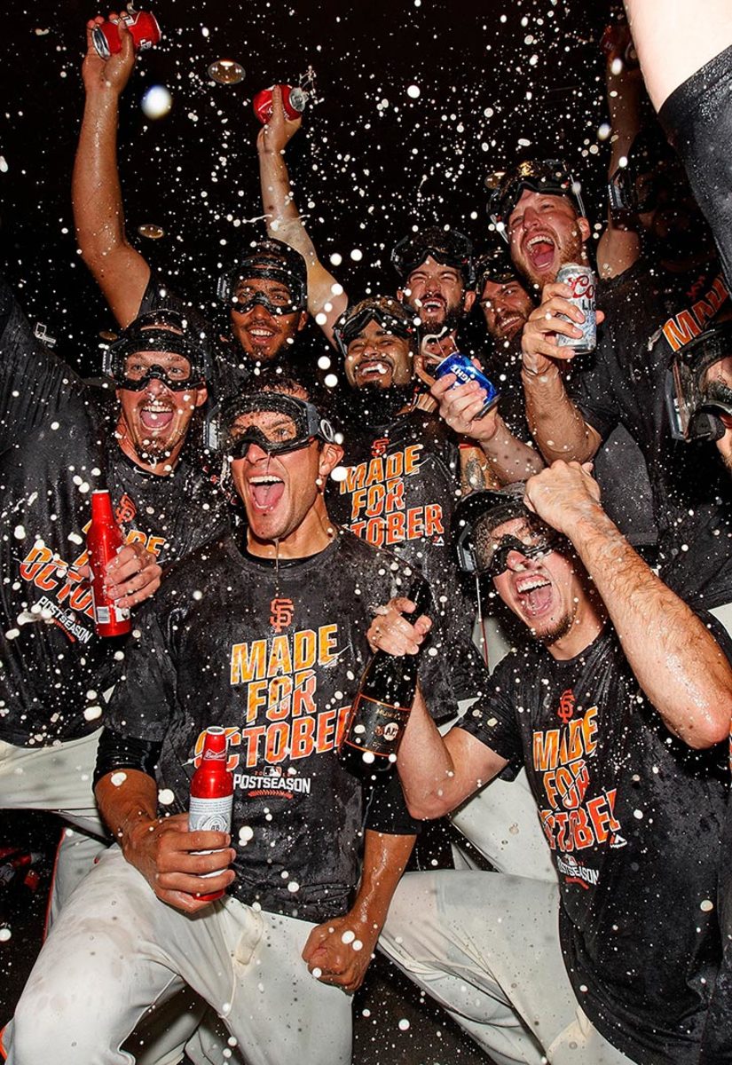 2016 MLB Postseason Clinching Celebrations - Sports Illustrated
