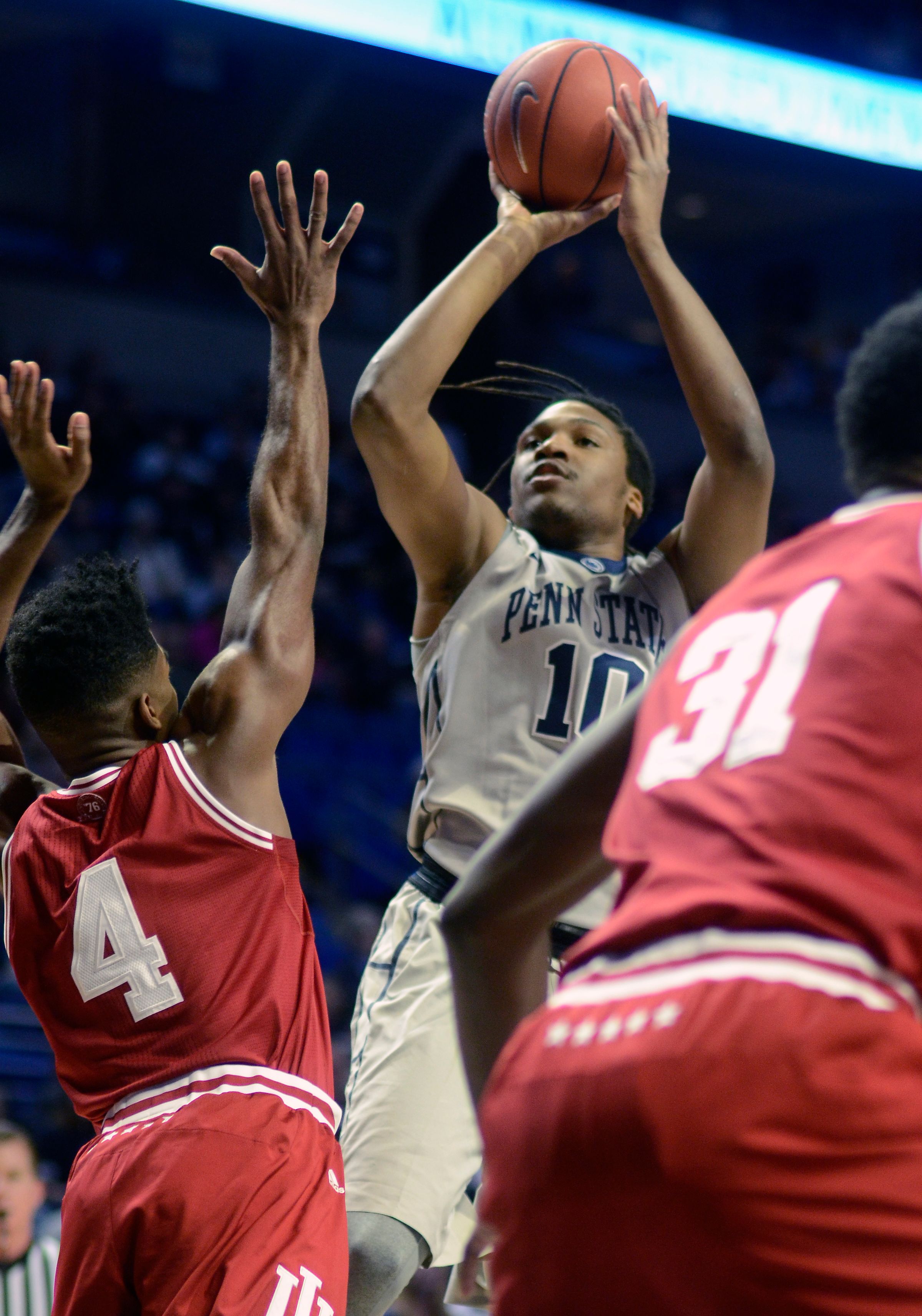 Taylor leads Penn State to 68-63 win over No. 22 Indiana - Sports ...