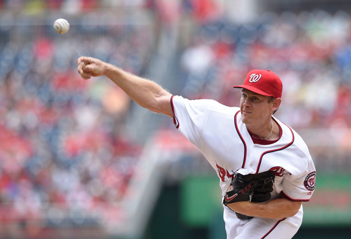 After Strasburg leaves no-hit bid, Nats top Reds 12-1 - Sports Illustrated
