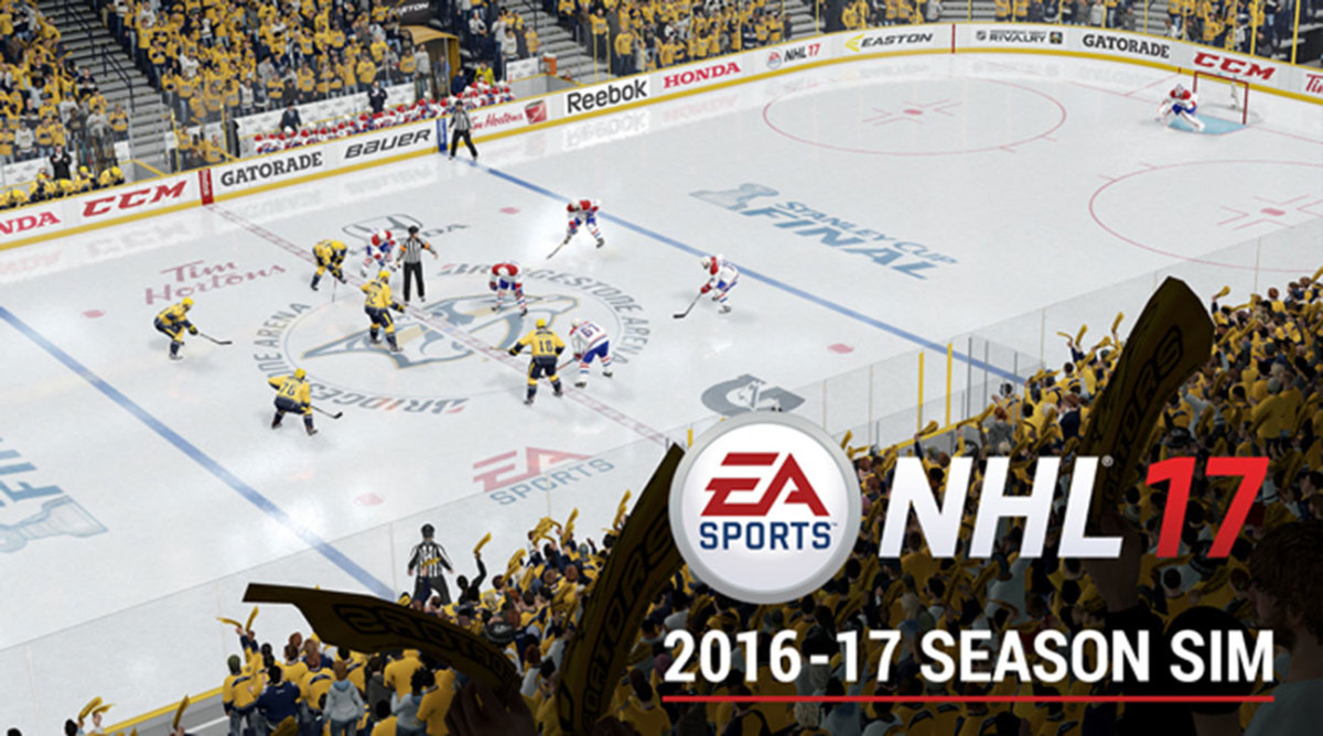 Simulating the 2016-17 season with EA Sports NHL 17 - Sports Illustrated