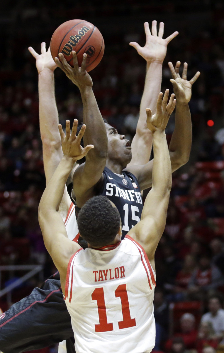 Poeltl scores 23 points and Utah defeats Stanford 96-74 - Sports ...