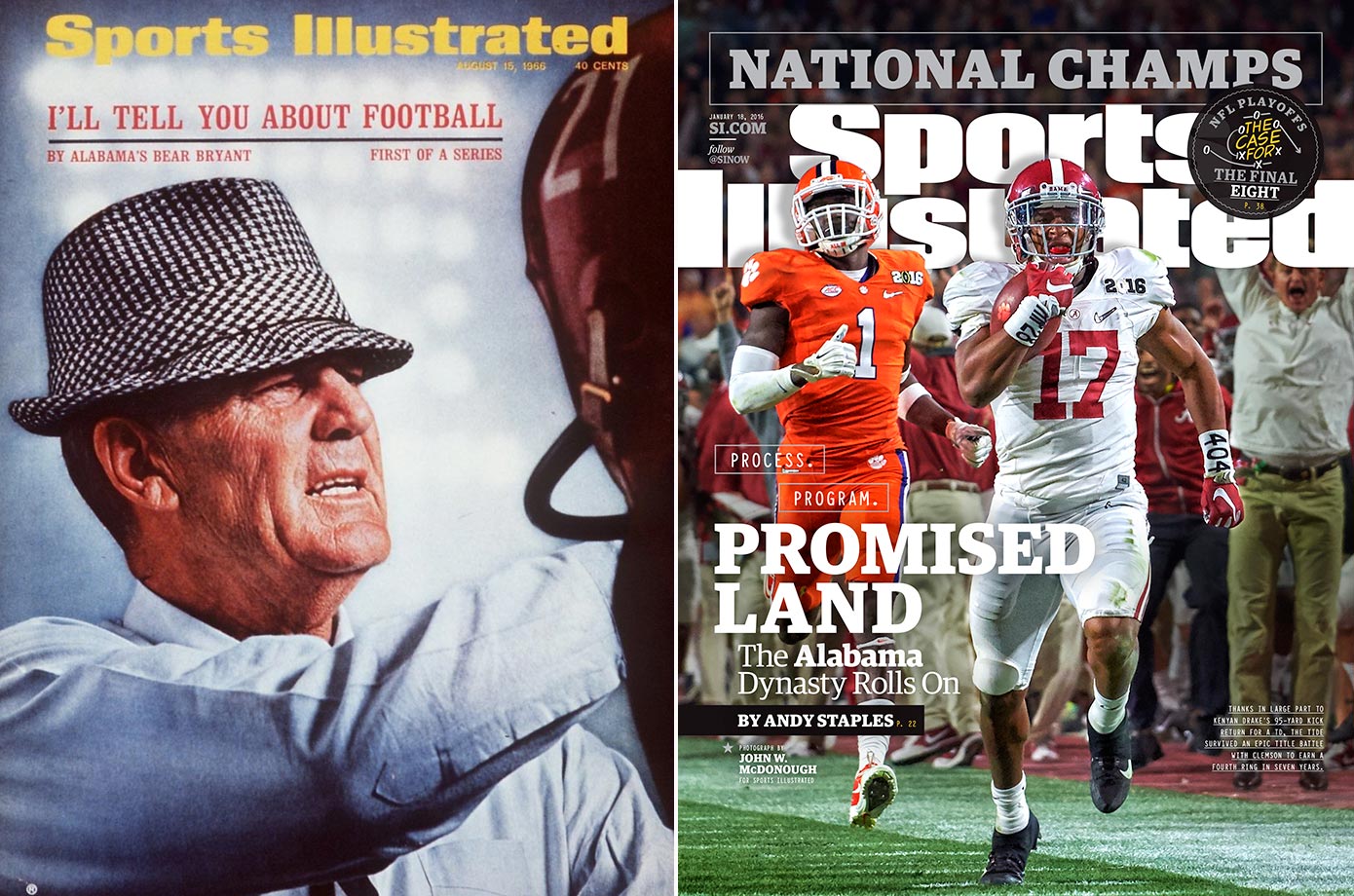SI's Alabama Football Covers - Sports Illustrated