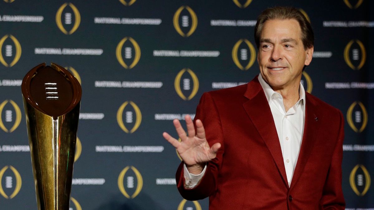 Alabama football: Nick Saban dances with another recruit - Sports ...