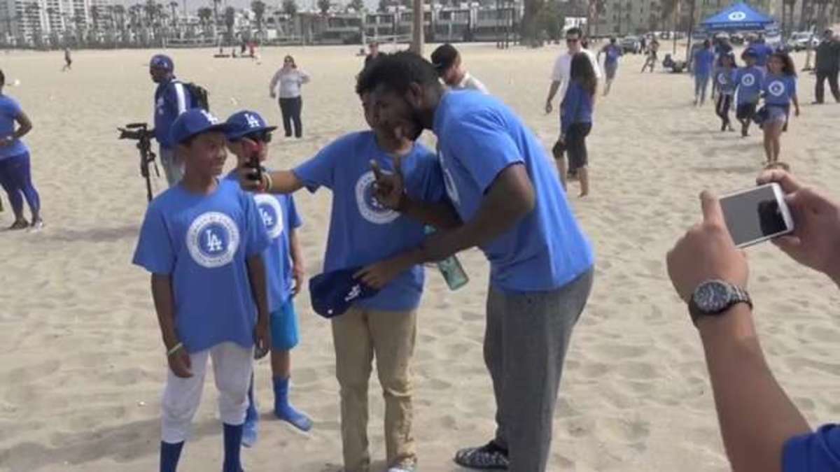 Beach Baseball with the Los Angeles Dodgers - Sports Illustrated