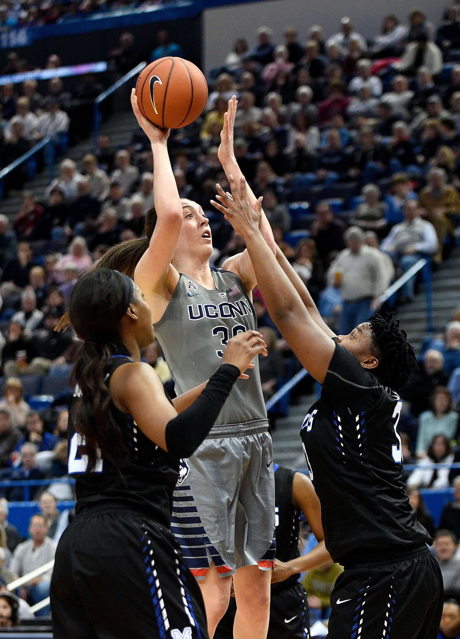 UConn routs Memphis 83-40 for 57th consecutive win - Sports Illustrated