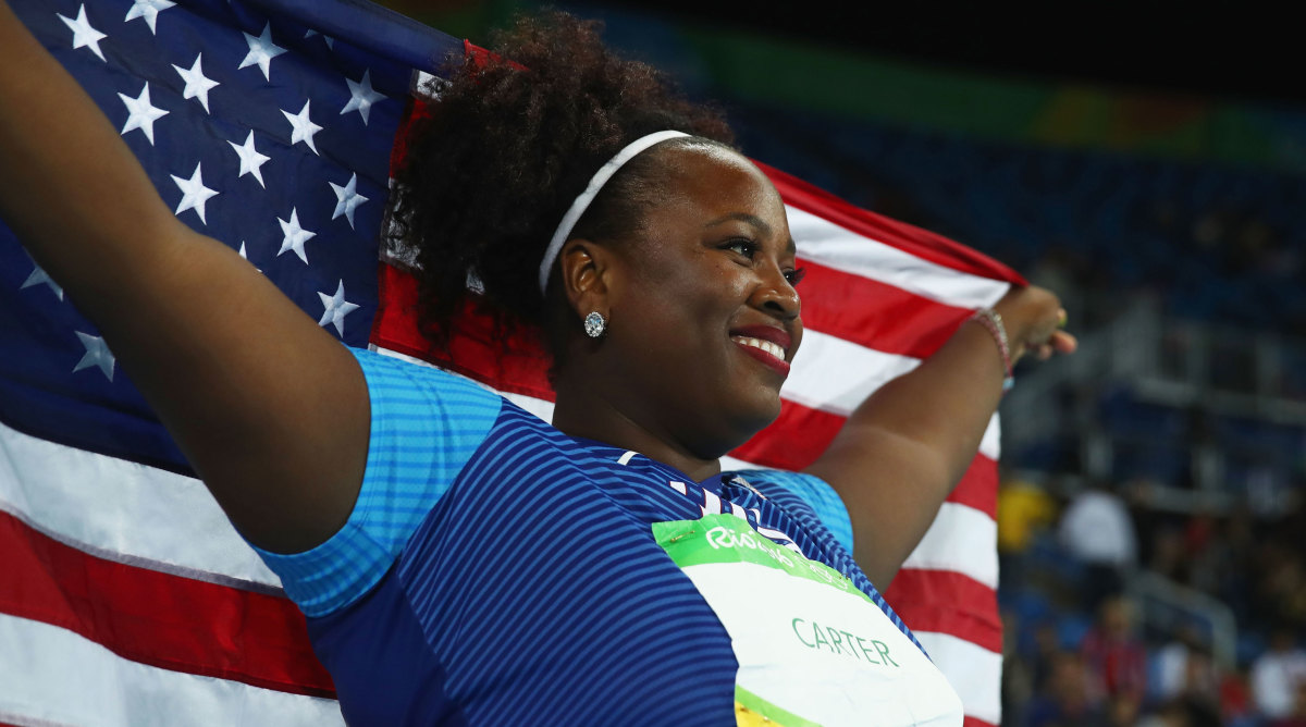 Michelle Carter wins first U.S. women’s shot put gold - Sports Illustrated