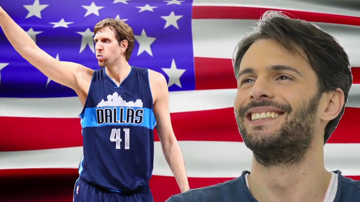Dallas Mavericks: Dirk Nowitzki's Donald Trump impersonation - Sports ...