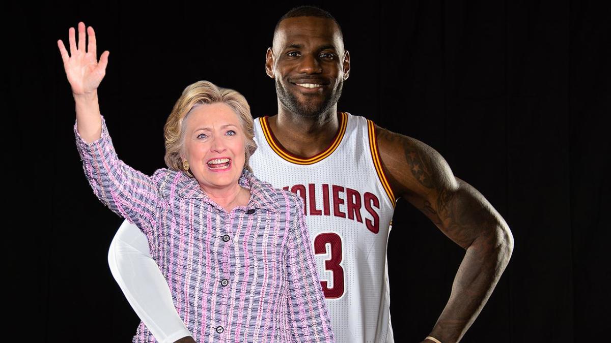 LeBron James endorses Hillary Clinton for president - Sports Illustrated