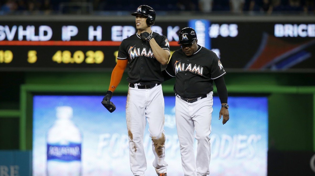 Giancarlo Stanton: Marlins star out at least six weeks - Sports Illustrated
