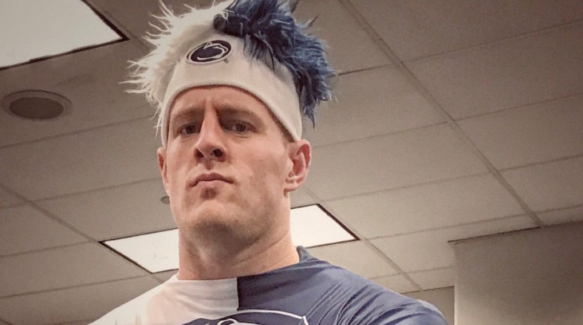 JJ Watt wears Penn State gear after losing bet - Sports Illustrated