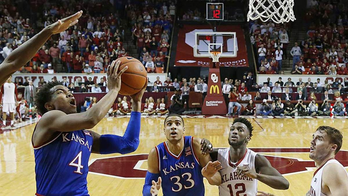 Kansas guard Devonte' Graham comes up big in win over Oklahoma - Sports ...