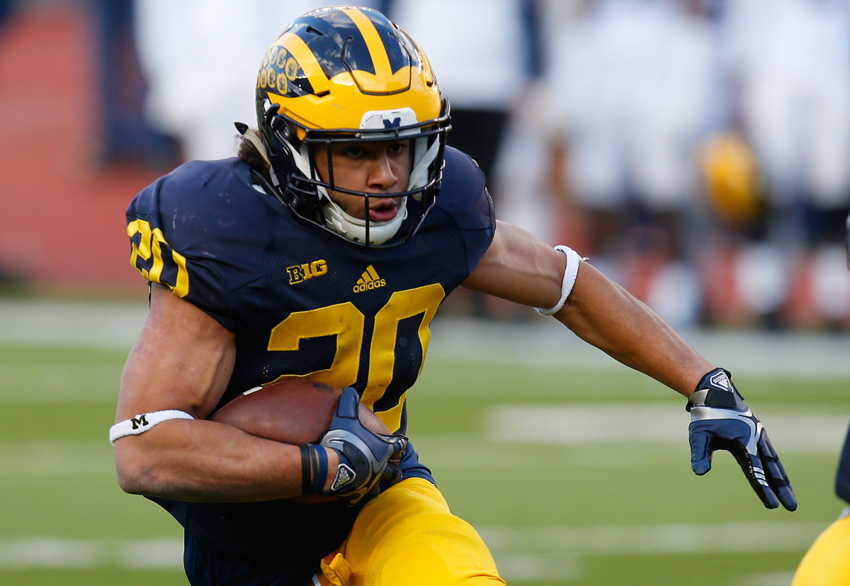 Michigan football: Drake Johnson hit by forklift, hospitalized - Sports ...