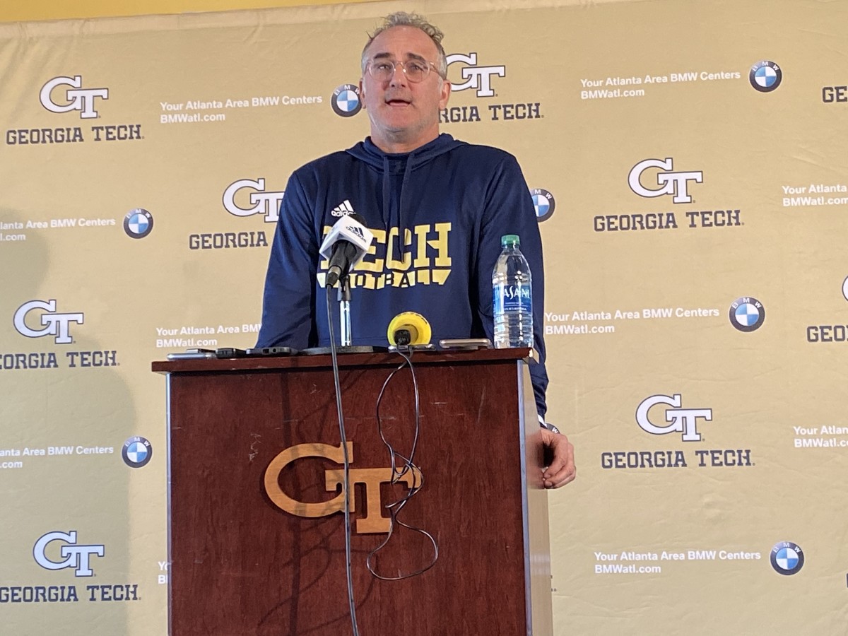 Georgia Tech Defensive Coordinator Dave Patenaude Discusses James ...